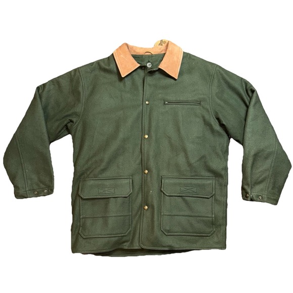 Woolrich | Jackets & Coats | Woolrich Mens Wool Blend Barn Coat With ...